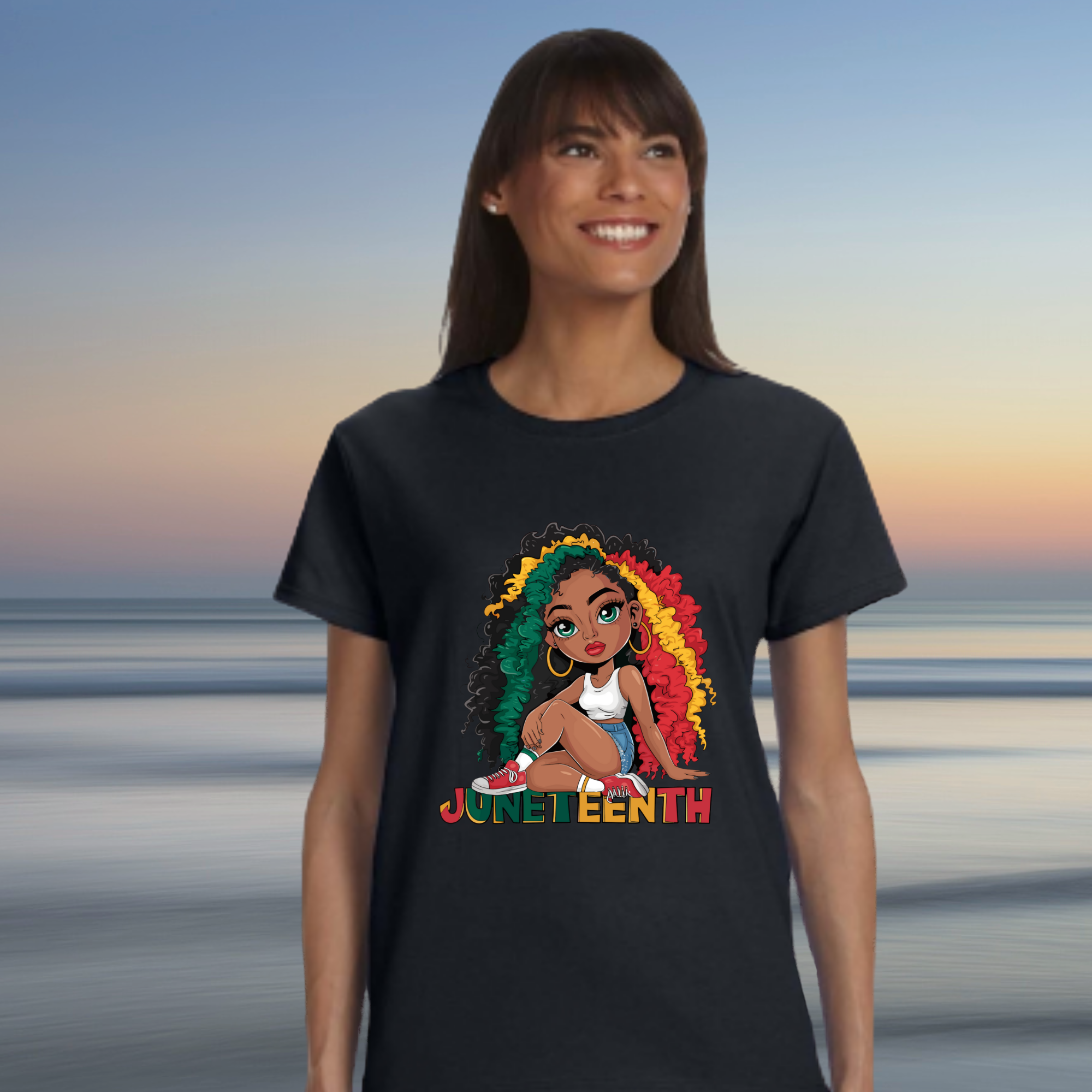 Juneteenth Lady – Bee's Custom Tees